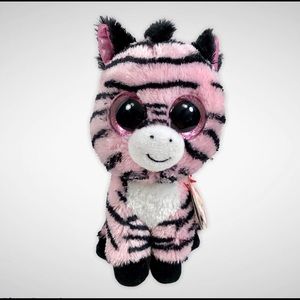 Ty | Toys | Retired Ty Zoey The Zebra Beanie Boos Reg 6 | Poshmark